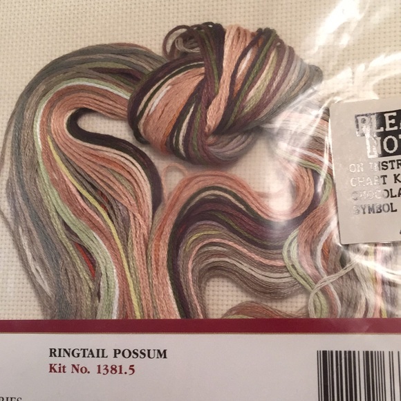 Office | Australian Ringtail Possum Cross Stitch Kit New | Poshmark